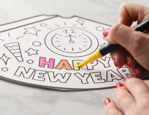 Printable New Years Hat - The Best Ideas for Kids