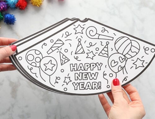 Printable New Years Hat - The Best Ideas for Kids