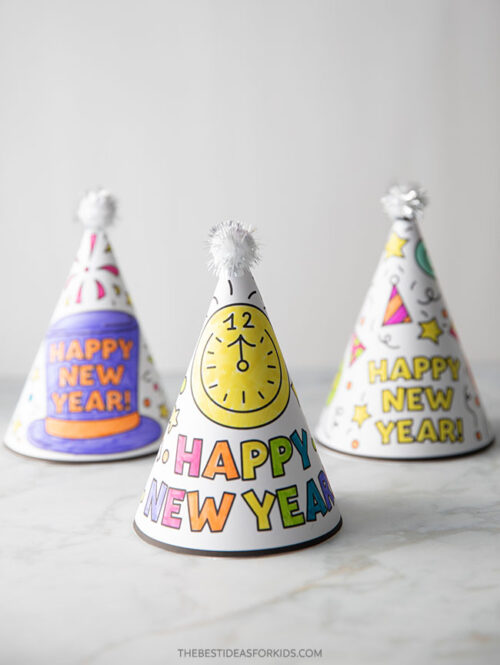 Printable New Years Hat - The Best Ideas for Kids