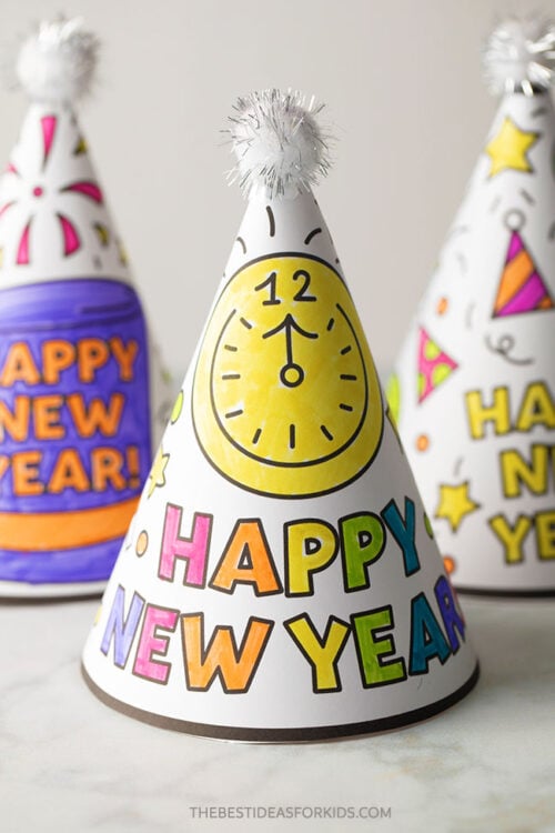 Printable New Years Hat - The Best Ideas for Kids