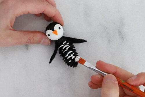 Pine Cone Penguin - The Best Ideas for Kids
