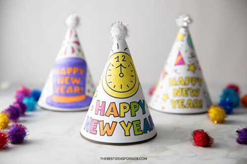 Printable New Years Hat - The Best Ideas for Kids
