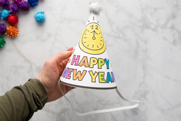 Printable New Years Hat - The Best Ideas for Kids