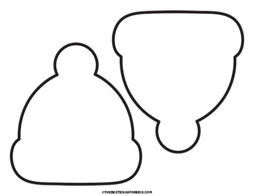 Winter Hat Template (Free Printables) - The Best Ideas for Kids