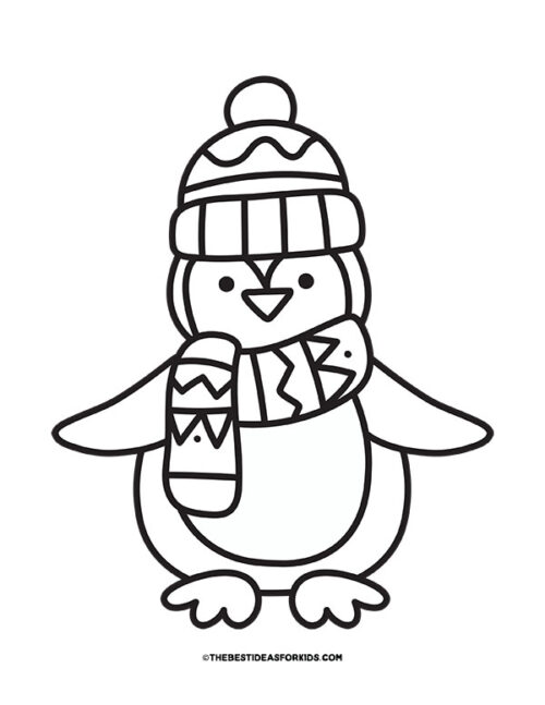 Penguin Template (Free Printables) - The Best Ideas for Kids
