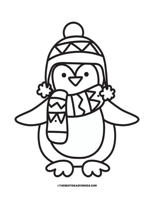 Penguin Template (Free Printables) - The Best Ideas for Kids