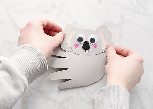 Koala Handprint - The Best Ideas for Kids