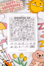 Groundhog Day I Spy (Free Printable) - The Best Ideas for Kids