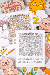 Groundhog Day I Spy (Free Printable) - The Best Ideas for Kids