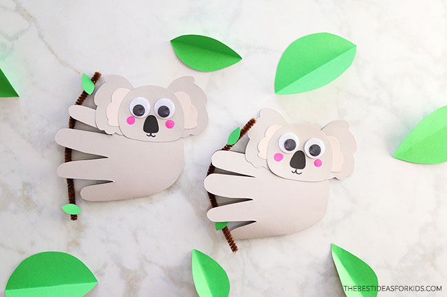 Koala Handprint - The Best Ideas for Kids