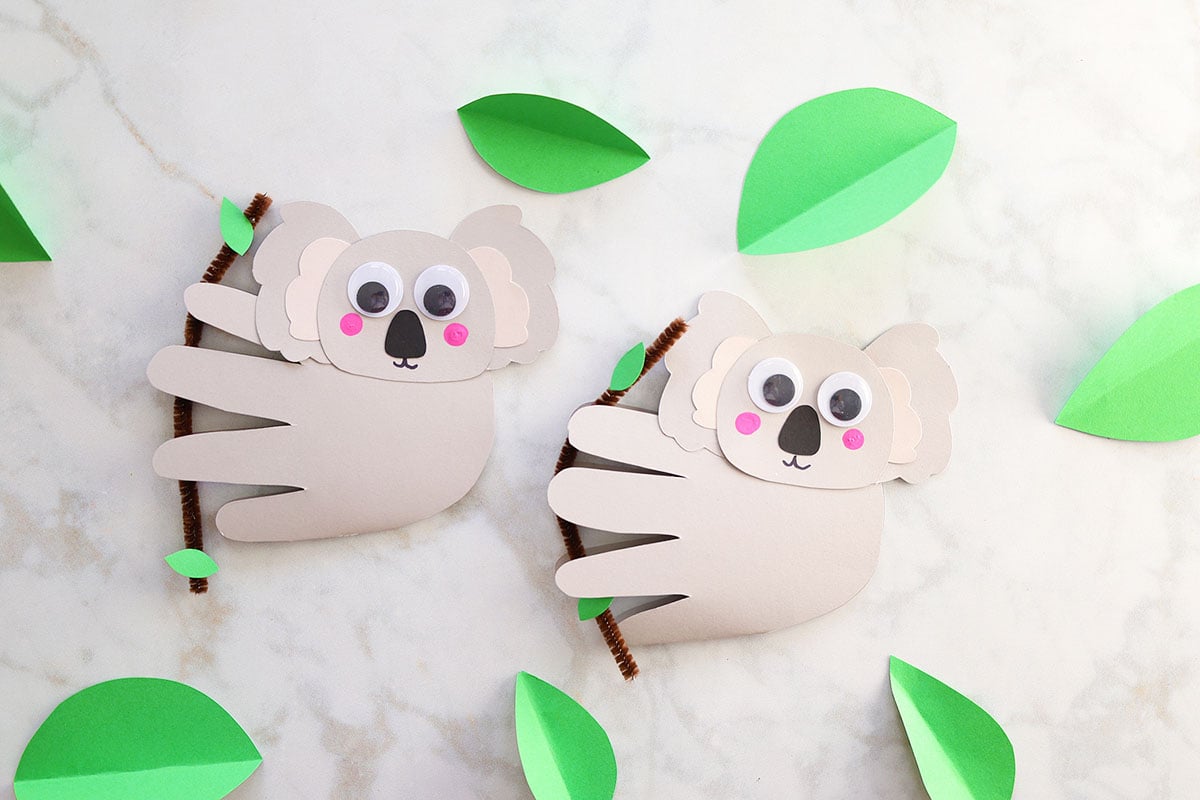 Koala Handprint - The Best Ideas for Kids