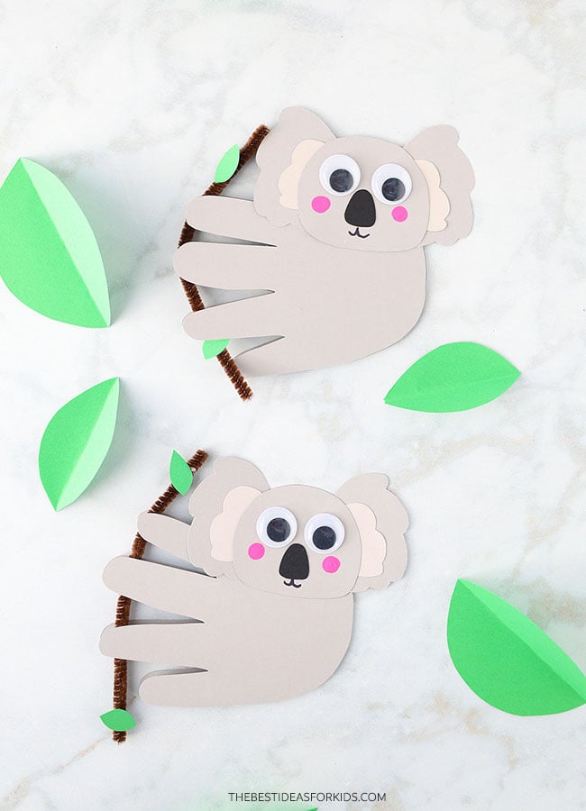 Koala Handprint - The Best Ideas for Kids