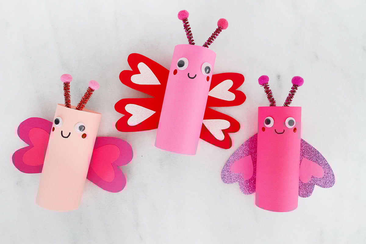 Toilet Paper Roll Love Bugs - The Best Ideas for Kids