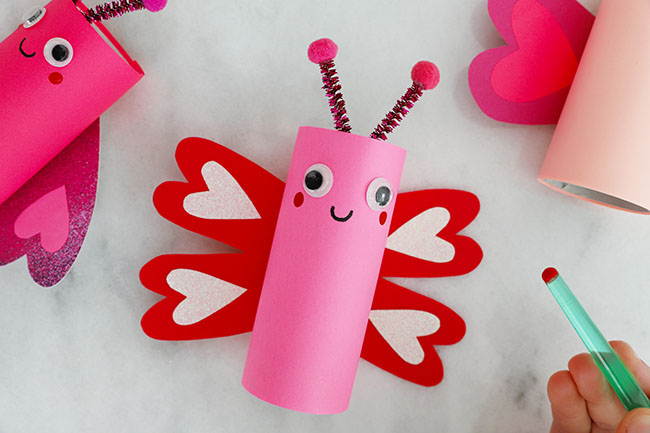 Toilet Paper Roll Love Bugs - The Best Ideas for Kids
