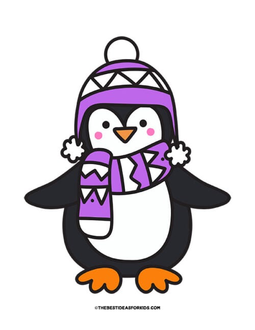 Penguin Template (Free Printables) - The Best Ideas for Kids