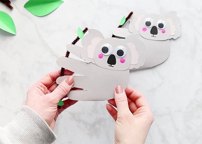 Koala Handprint - The Best Ideas for Kids