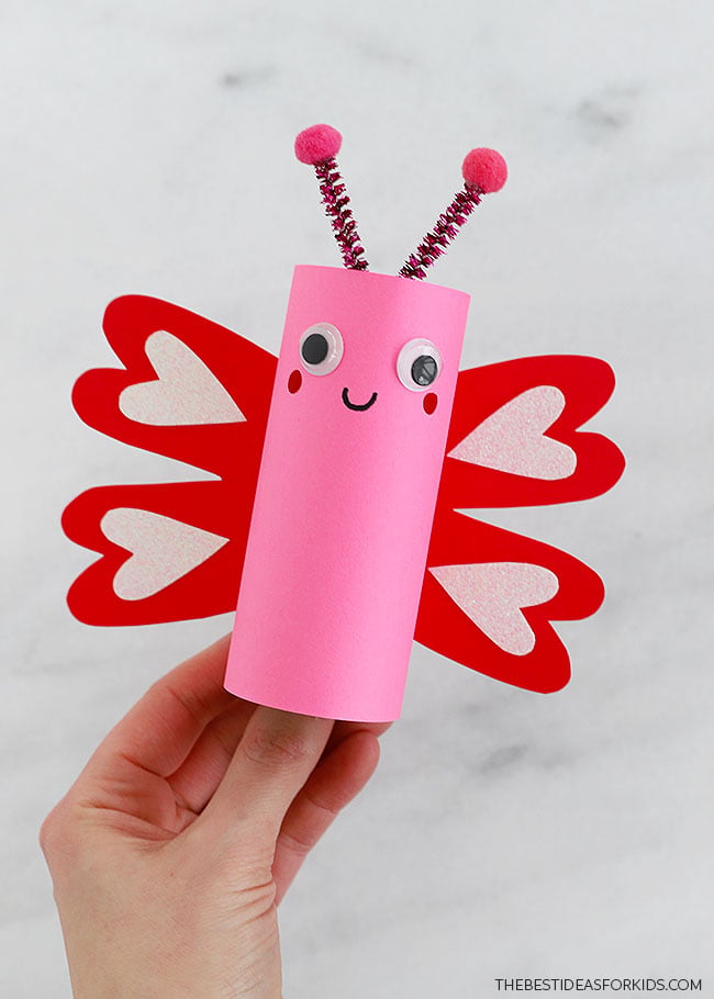Toilet Paper Roll Love Bugs - The Best Ideas for Kids