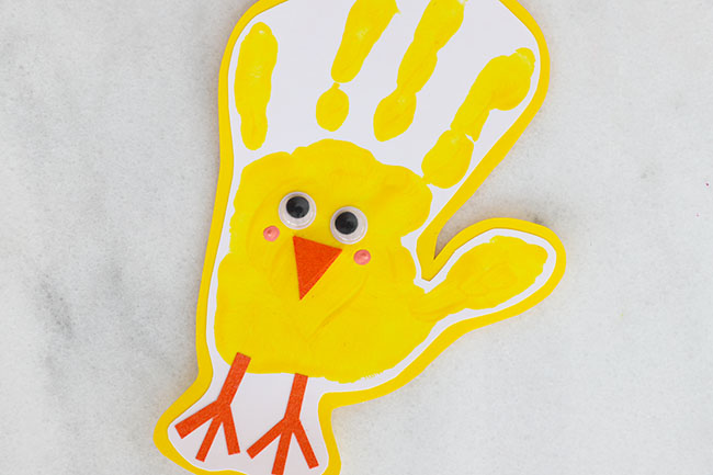 Handprint Chick - The Best Ideas for Kids