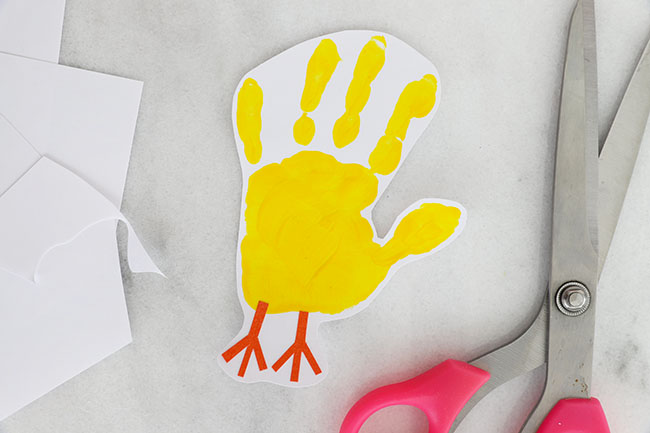 Handprint Chick - The Best Ideas for Kids