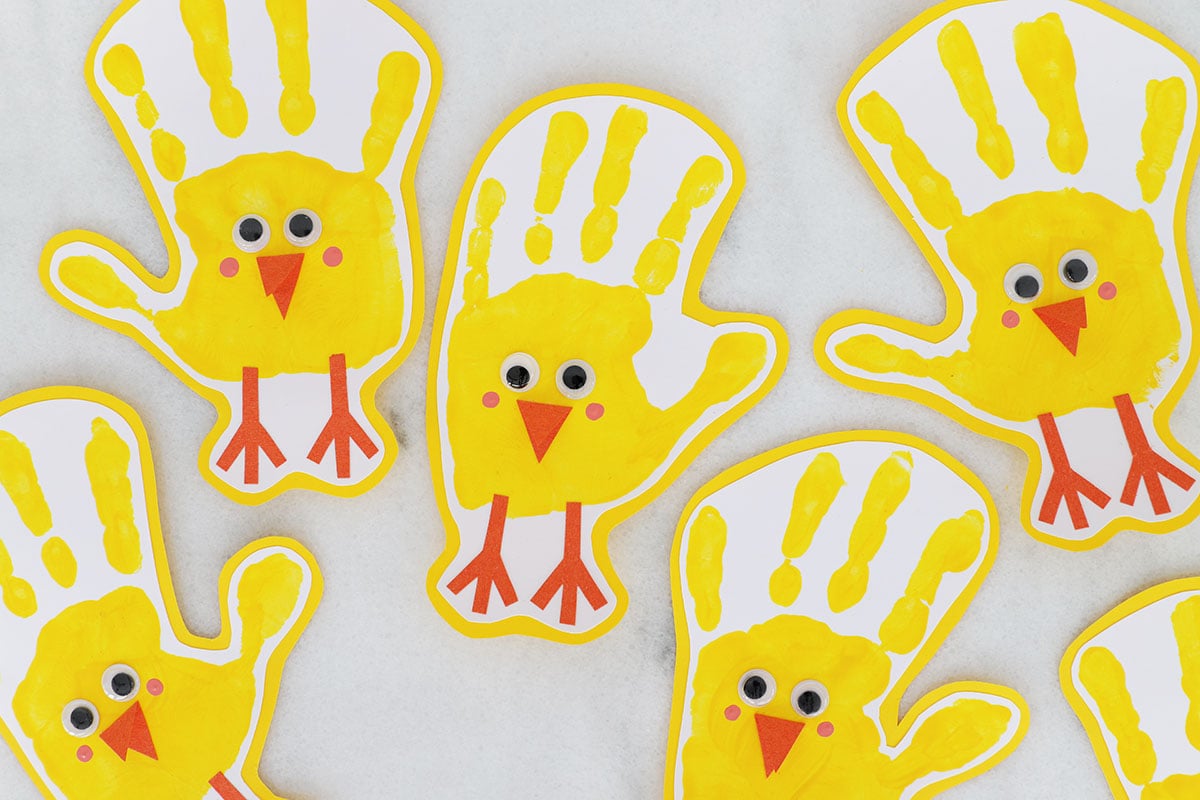 Handprint Chick - The Best Ideas for Kids
