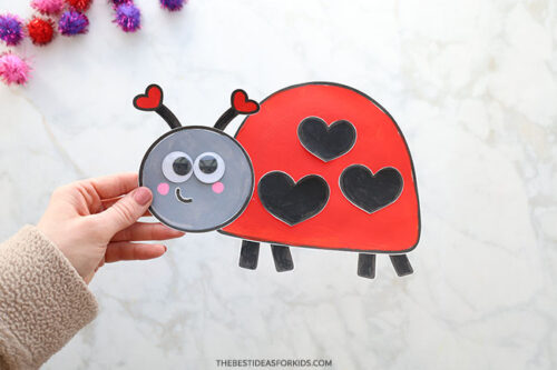 Love Bug Crafts (Free Templates) - The Best Ideas for Kids