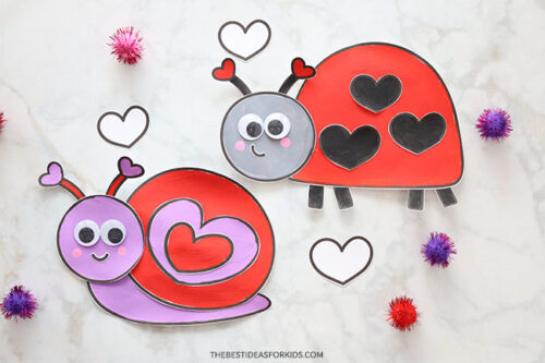 Love Bug Crafts (Free Templates) - The Best Ideas for Kids