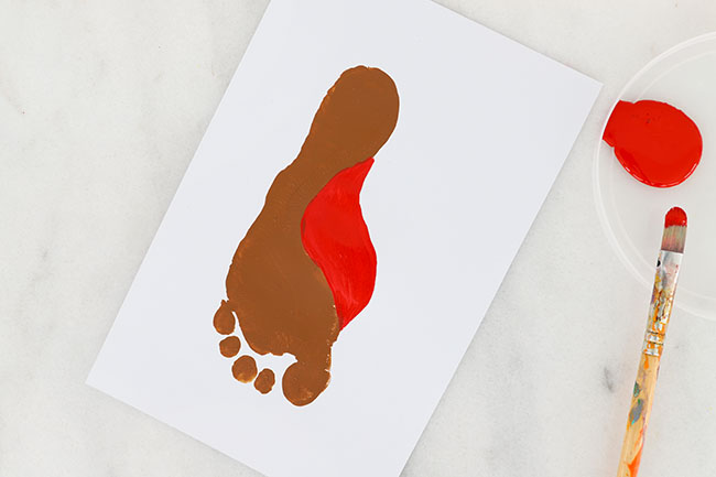 Robin Footprint - The Best Ideas for Kids