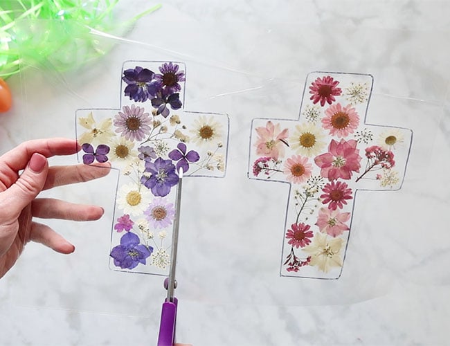 Cross Suncatcher Craft - The Best Ideas for Kids
