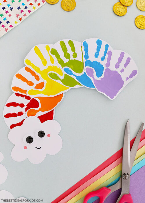 Rainbow Handprint - The Best Ideas for Kids