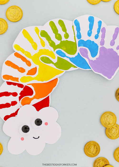 Rainbow Handprint - The Best Ideas for Kids