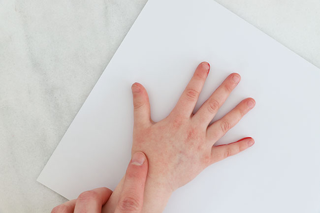 Rainbow Handprint - The Best Ideas for Kids