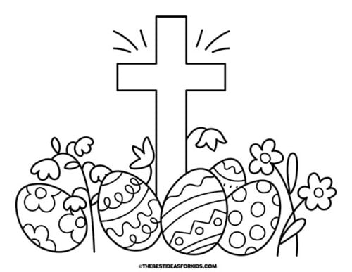 Christian Easter Coloring Pages - The Best Ideas for Kids