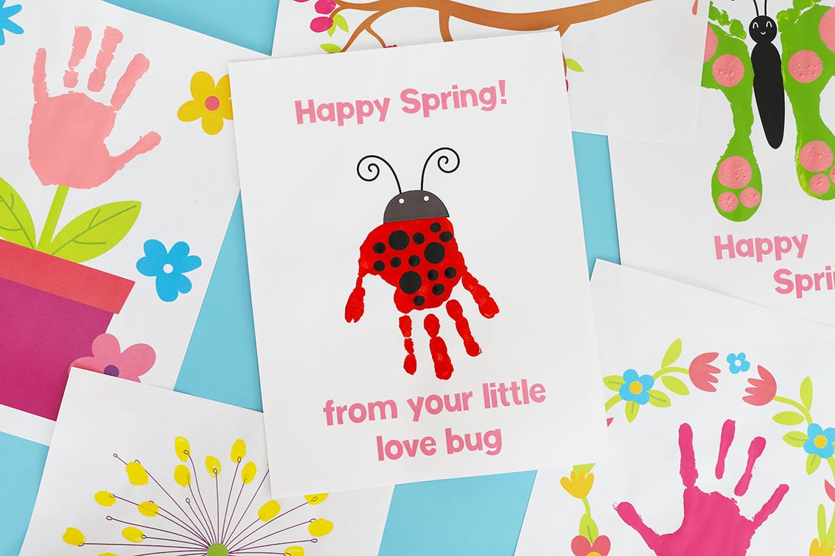 Spring Handprint Art - The Best Ideas for Kids