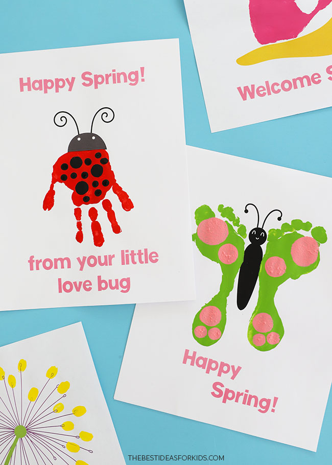 Spring Handprint Art - The Best Ideas for Kids
