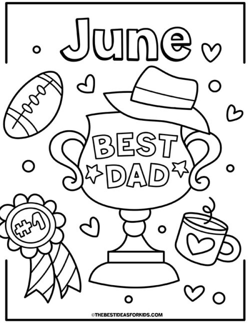June Coloring Pages (Free Printables) - The Best Ideas for Kids