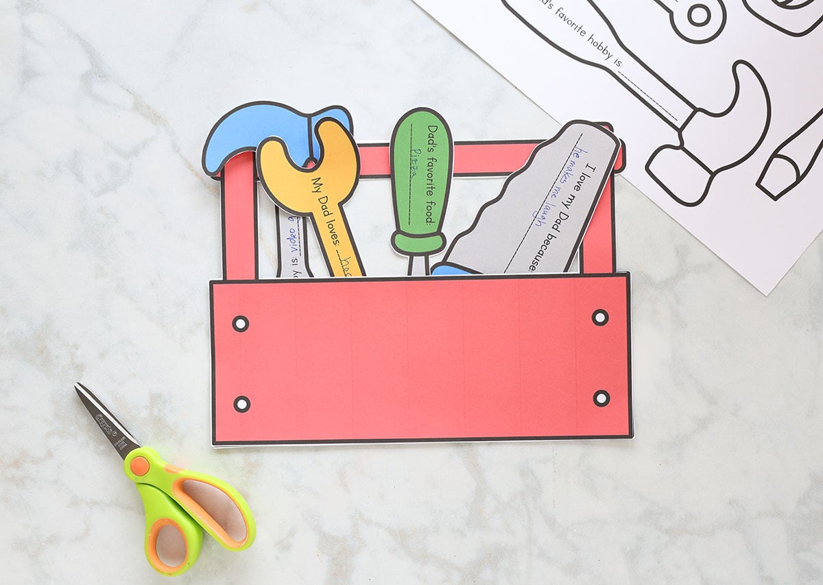 Toolbox Craft (Free Printables) - The Best Ideas for Kids