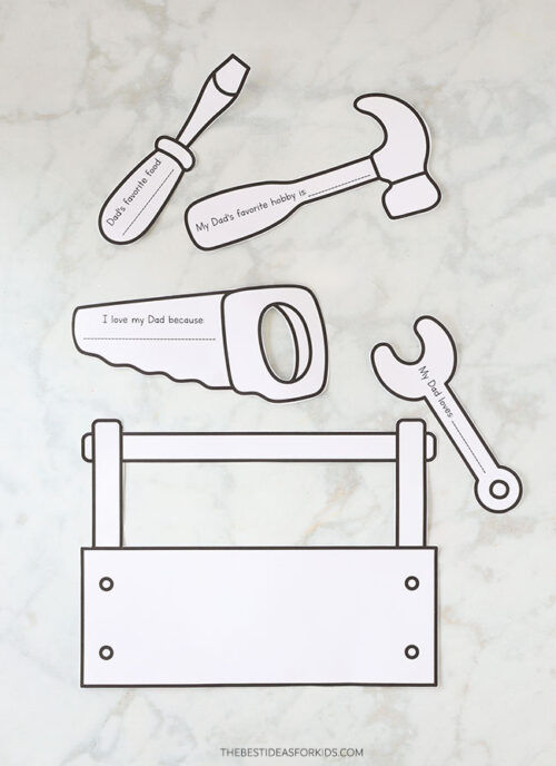 Toolbox Craft (Free Printables) - The Best Ideas for Kids