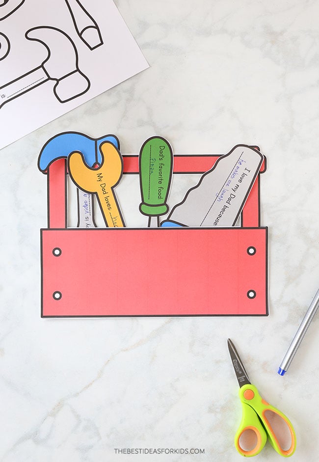 Toolbox Craft (Free Printables) - The Best Ideas for Kids