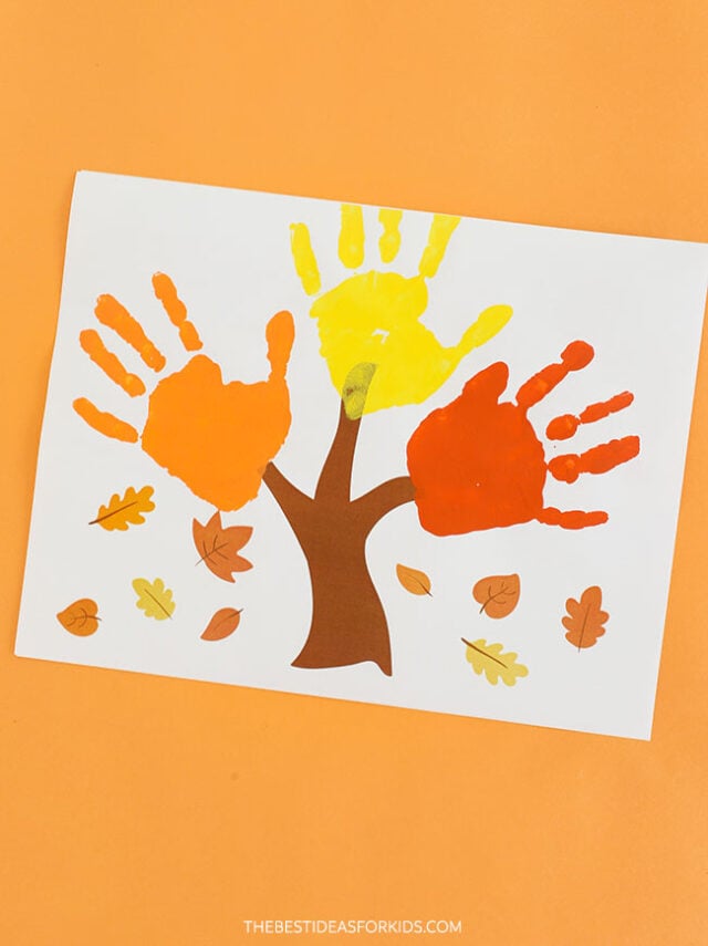 Fall Handprint Printables (Free Printables) - The Best Ideas for Kids