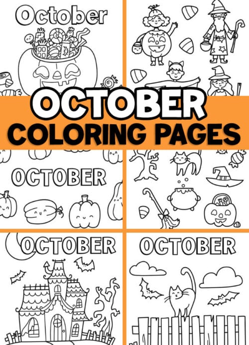 October Coloring Pages - The Best Ideas for Kids