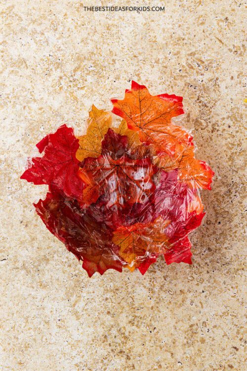 DIY Leaf Bowl - The Best Ideas for Kids