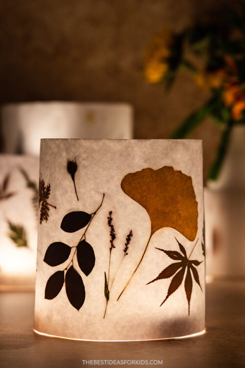 Leaf Lanterns - The Best Ideas for Kids