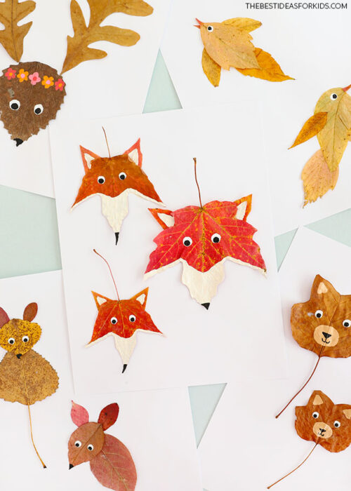 Leaf Animals - The Best Ideas for Kids