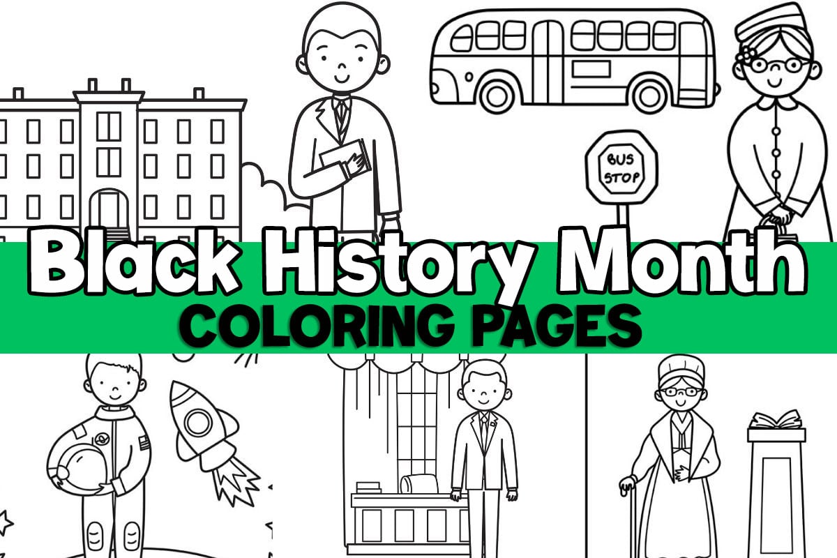 Black History Month Coloring Pages (Free Printables) - The Best Ideas ...