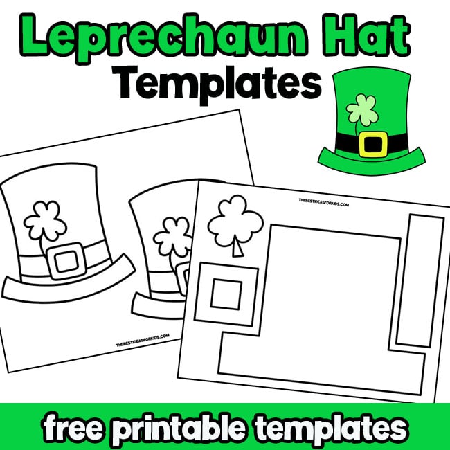 Leprechaun Hat Template (Free Printables) - The Best Ideas for Kids