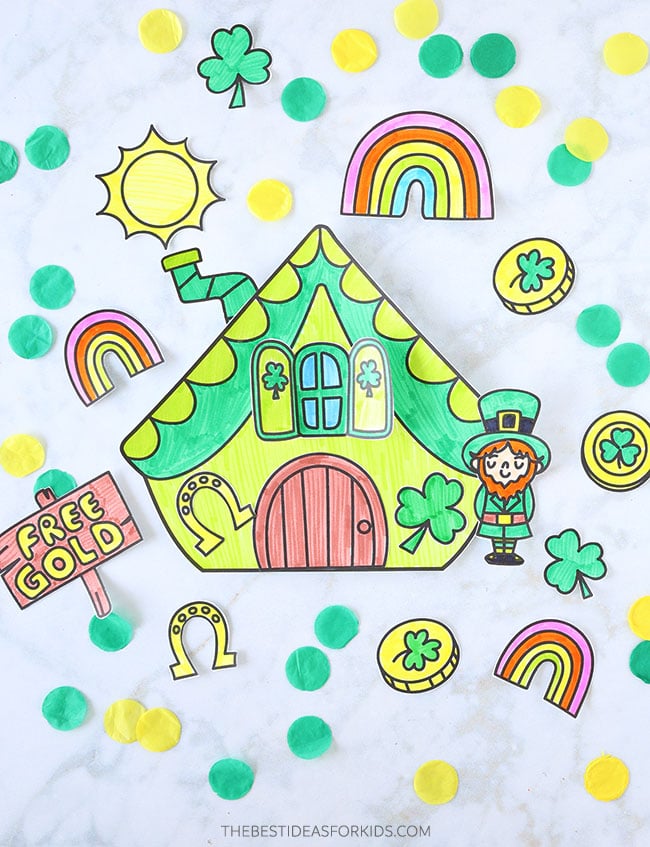 Build a Leprechaun House (Free Printables) - The Best Ideas for Kids