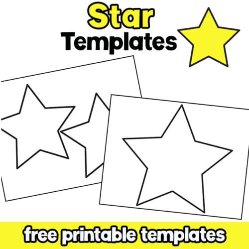 Free Printable Star Template (Free Printables) - The Best Ideas for Kids